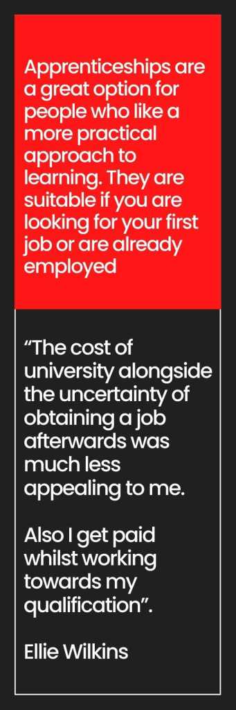 A few words from Ellie about apprenticeships - Apprenticeships and ...