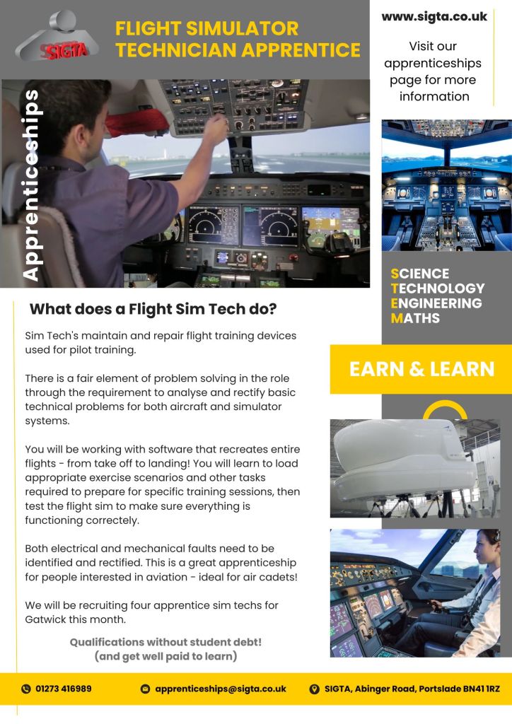 How would you like to become a flight simulator technician ...