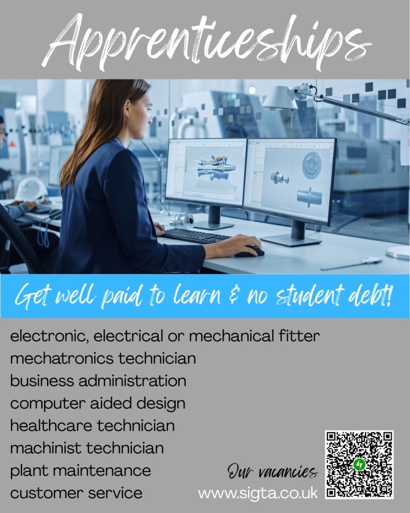 Recruiting now! - Apprenticeships and Training Courses for Industry
